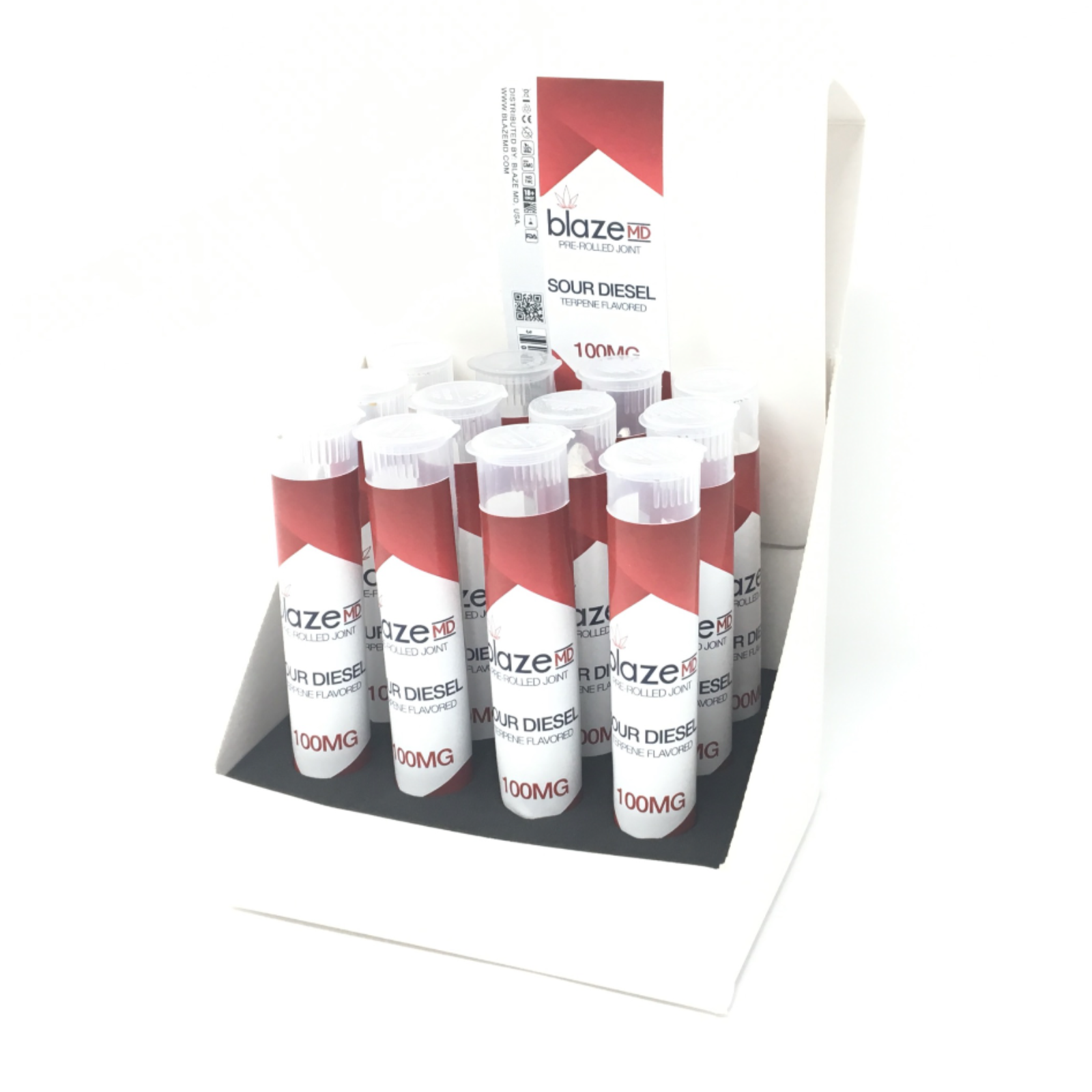 BlazeMD - Heal Naturally: Sour Diesel Pre-Rolled Joints by BlazeMD (CBD) | Leafly